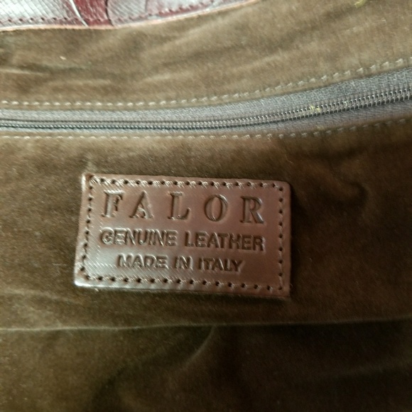 Falor | Bags | Falor Unique Mosaic Design Pure Italian Leather | Poshmark